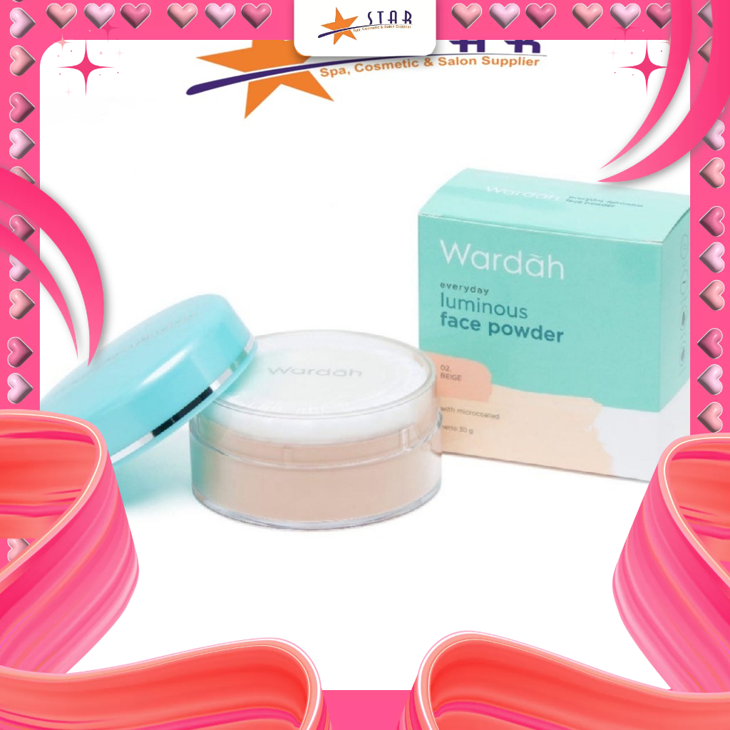 Jual * STAR * Wardah Everyday Luminous Face Powder 30g| Bedak Tabur ...