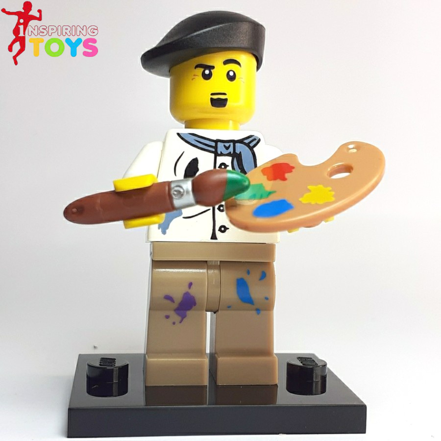 Jual Lego Painter Artist Minifigures Seri 4 | Shopee Indonesia
