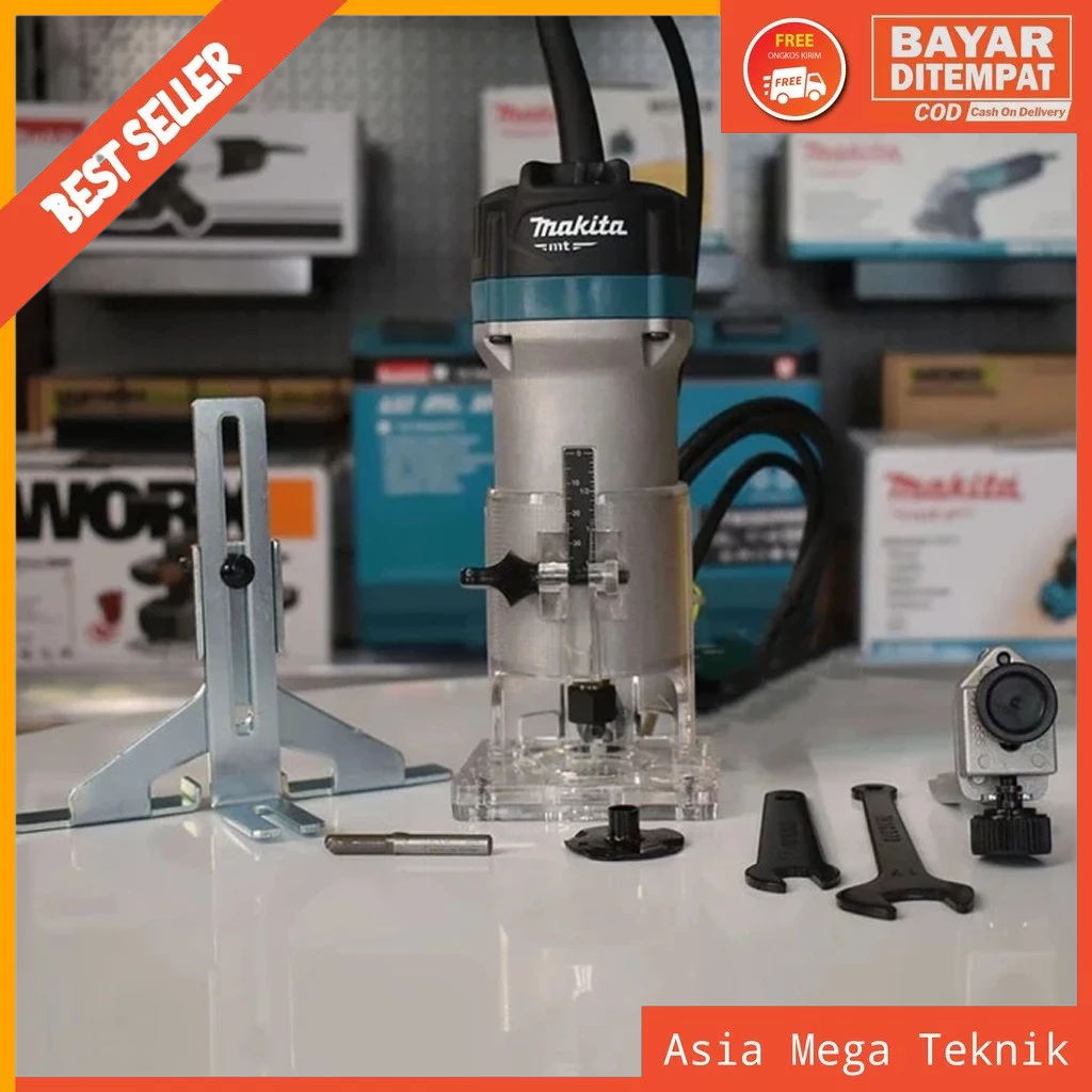 Jual TRIMMER MAKITA M3701B / MT 370 Maktec MT370 Maktec Mesin Profil ...