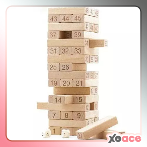 Jual Stacko Intelligence Stacked Building Blocks Balok Kayu Tumpuk ...