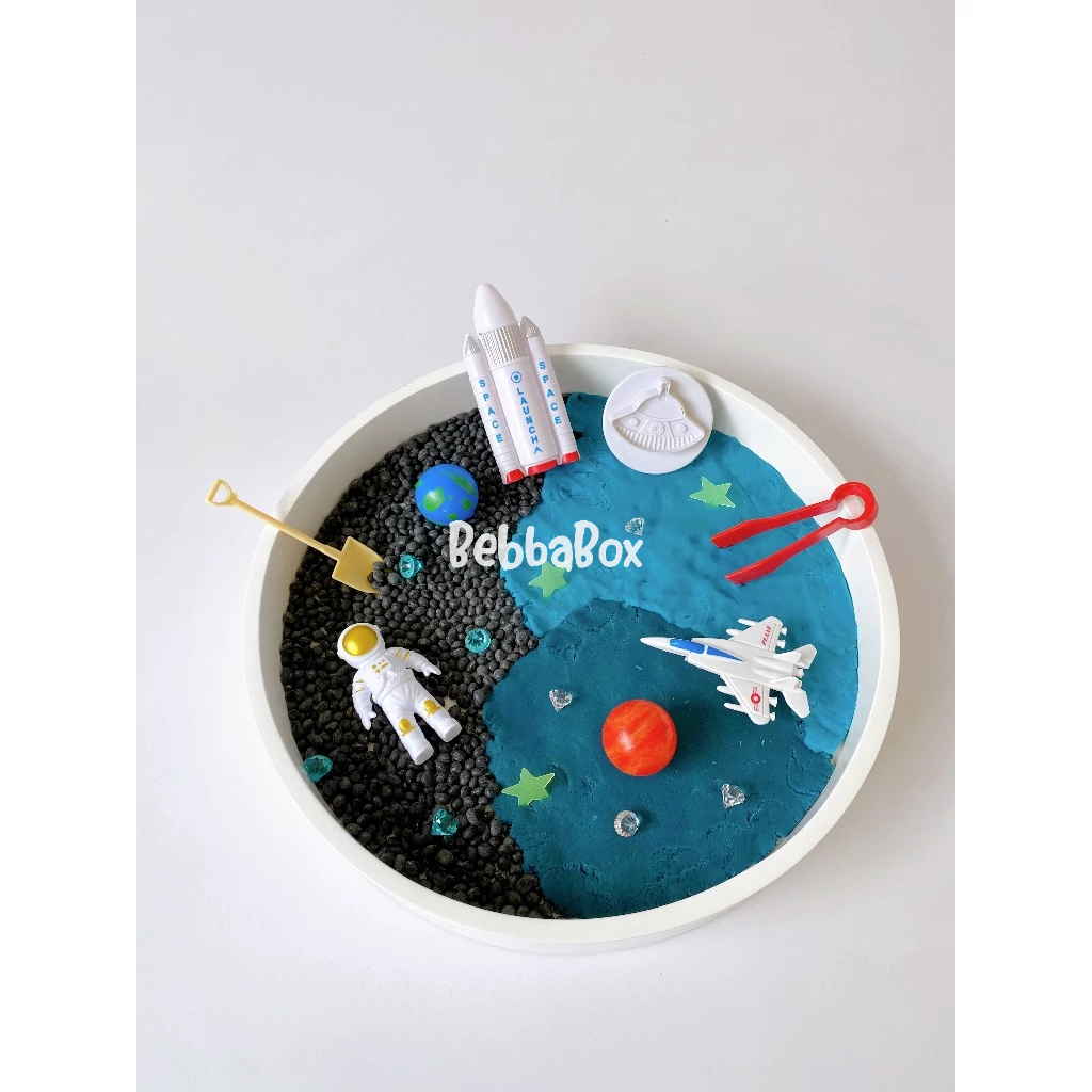Jual Outer Space Set Food Grade | Astronot Planet Roket Pesawat Planet ...