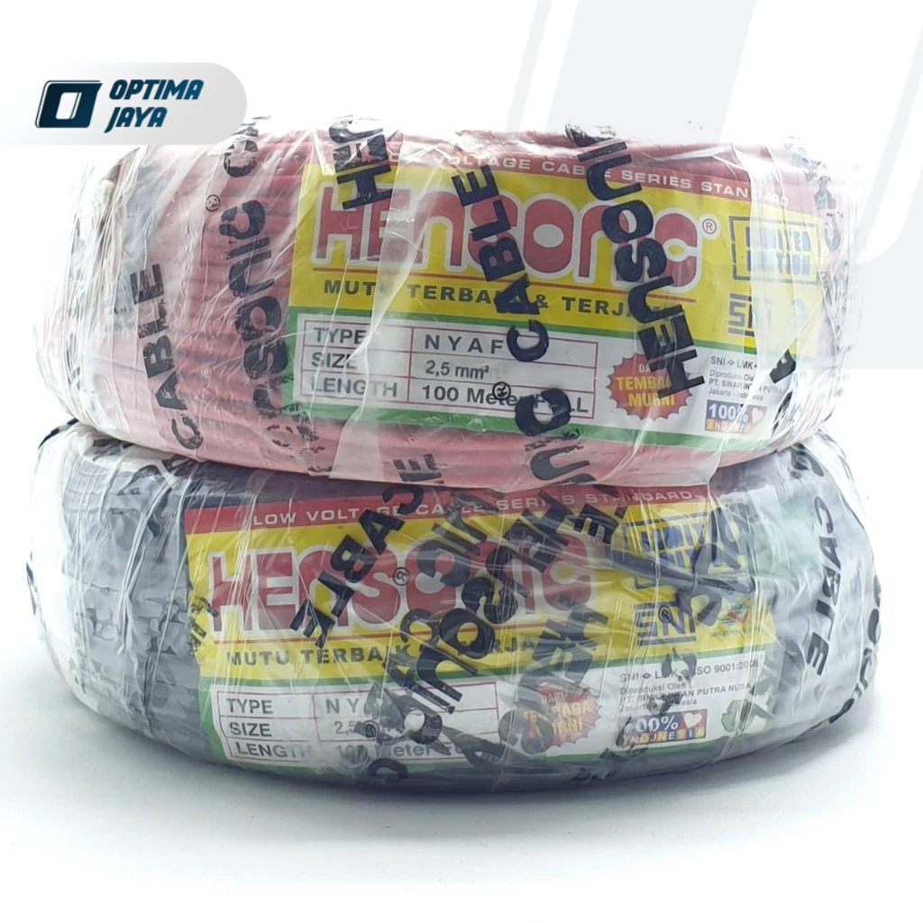 Jual NYAF 2,5mm² 100 Meter Kabel Listrik Hensonic SNI LMK Kabel NYAF Kabel Otomotif 2,5mm² 100 M ...