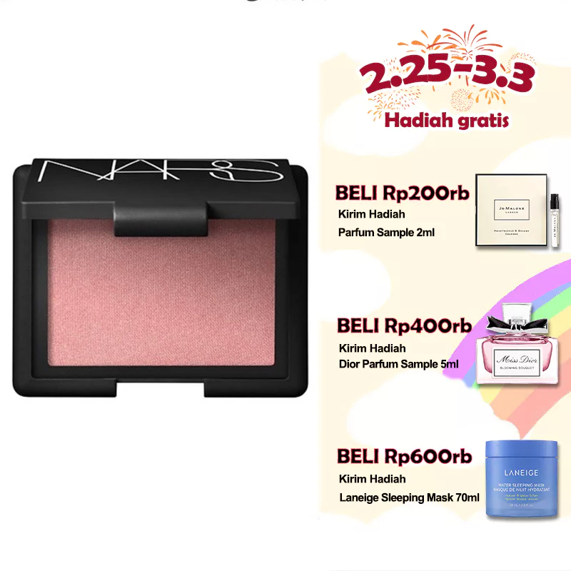 Jual Nars Blush On 4.8g /NARS Orgasme Blush Peachy Pink dengan Golden Shimmer untuk Semua Warna ...