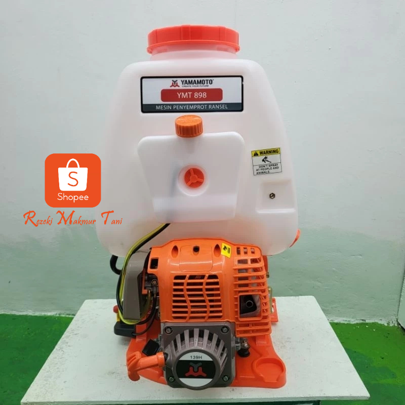 Jual Yamamoto Mesin Sprayer Gendong Tangki 20 Liter Tipe 898 Mesin 4 Tak Atau Yamamoto Knapsack ...