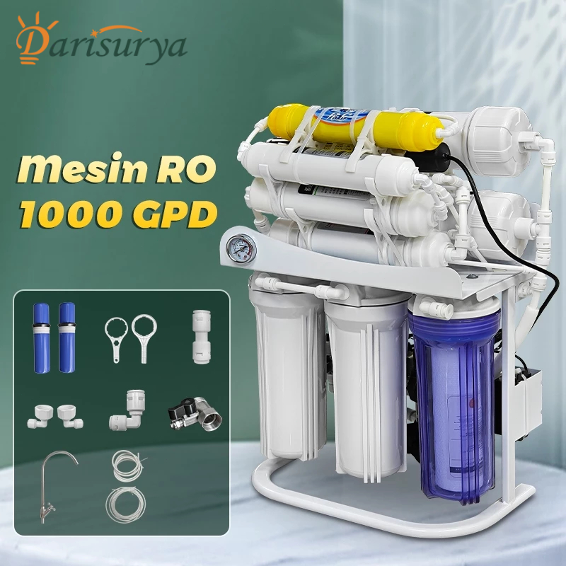 Jual MESIN RO 1000 GPD 10 Tahap - Reverse Osmosis 1000 GPD Undersink ZMJ | Shopee Indonesia