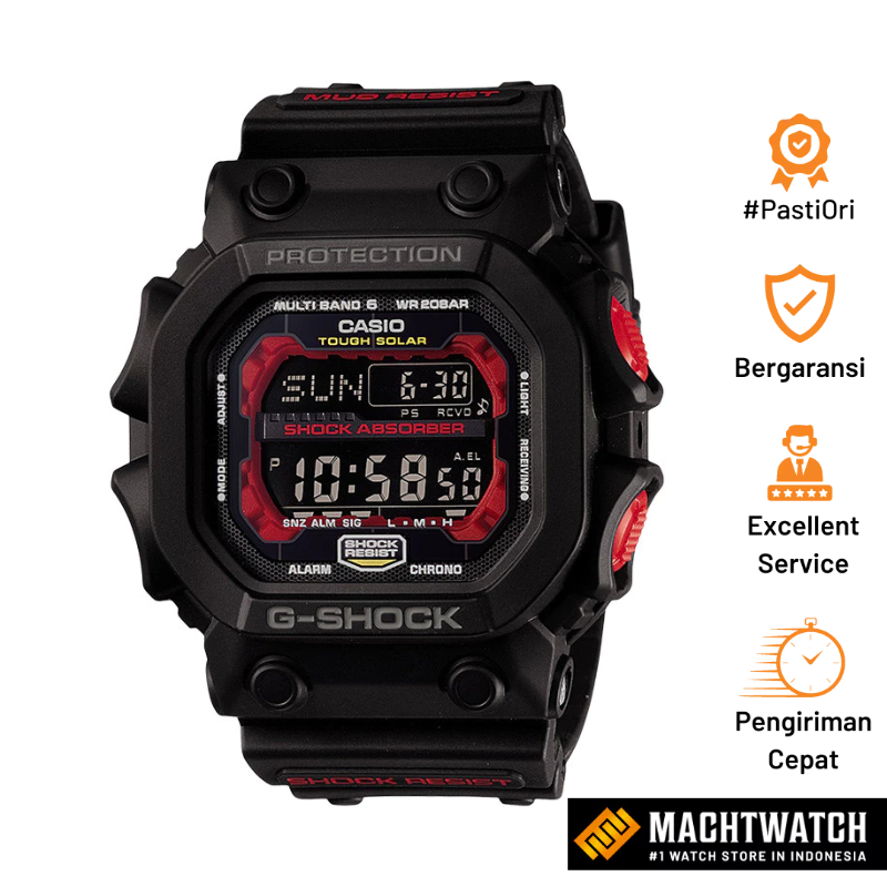 Jual Jam Tangan Pria Casio G-Shock GXW-56-1AJF King Kong Tough Solar Multi Band Digital Dial ...