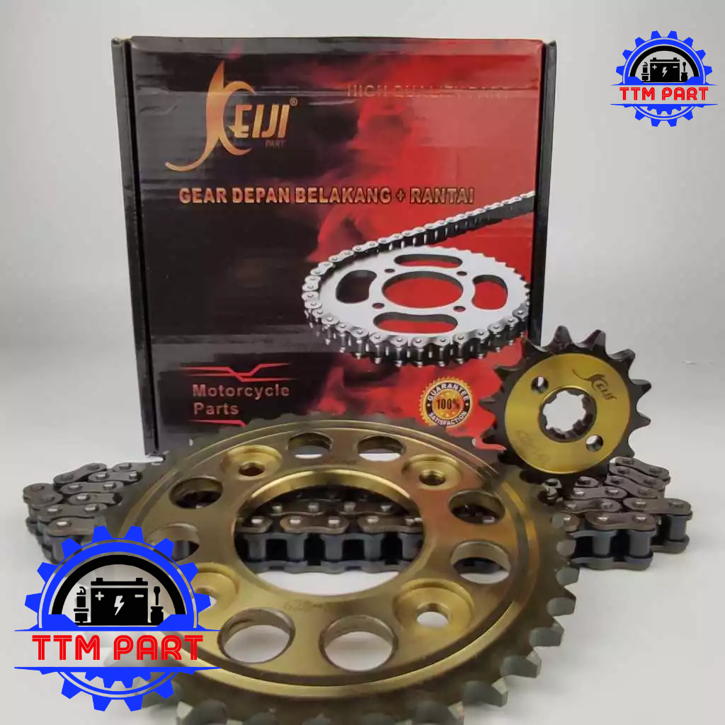 Jual GEAR PAKET BAJA HONDA SUPRA FIT NEW 36T / 14T 428H - 106L PNP - KARISMA - REVO OLD FIT ...