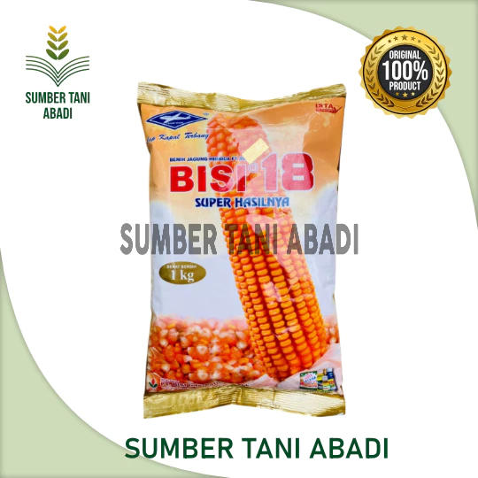 Jual Jagung Super Hibrida - BISI 18 - isi 1KG - PT. BISI International ...