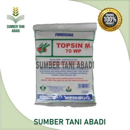 Jual Topsin-M 70 WP - 100 gr - Fungisida pengendali busuk buah dan ...