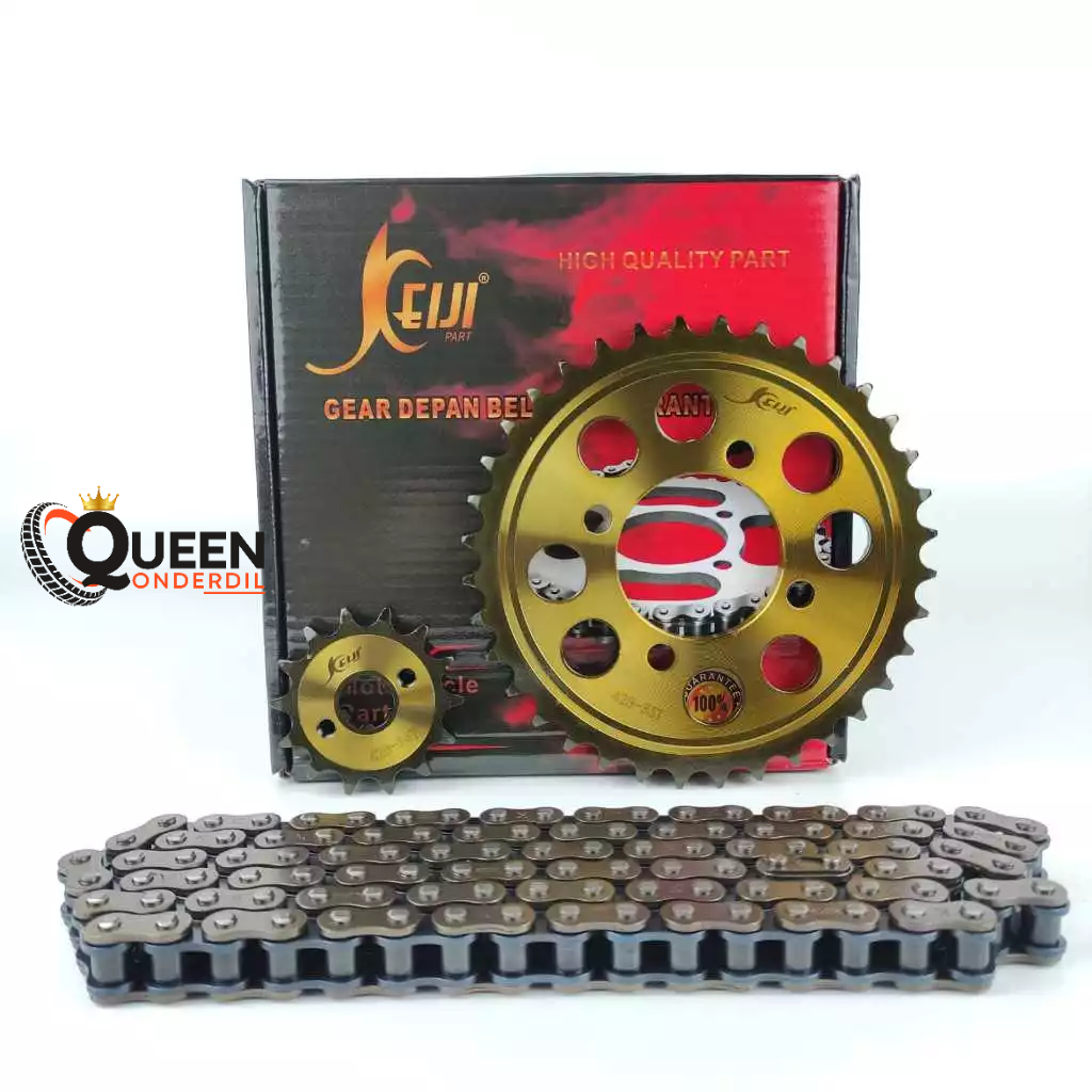 Jual GEAR PAKET BAJA SUZUKI SMASH NEW 428H - 104L 14T / 36T PNP SMASH ...