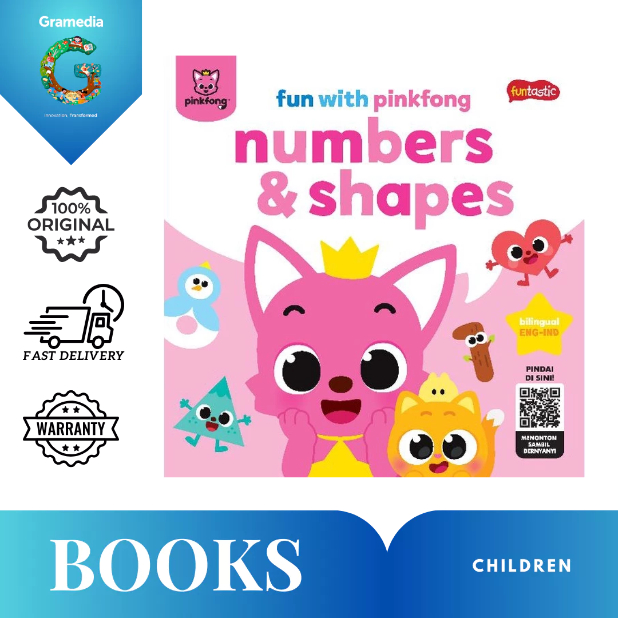 Jual Gramedia World BSD - Fun With Pinkfong - Numbers & Shapes | Shopee ...