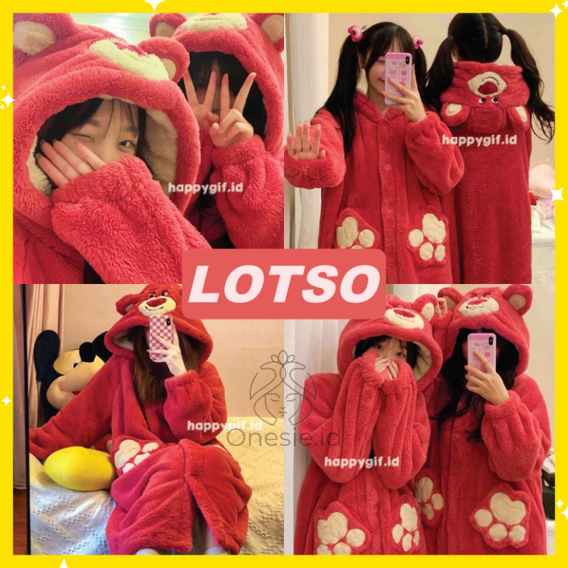 Jual LOTSO DASTER ONESIE BAJU TIDUR KIGURUMI PIYAMA KOSTUM | Shopee ...