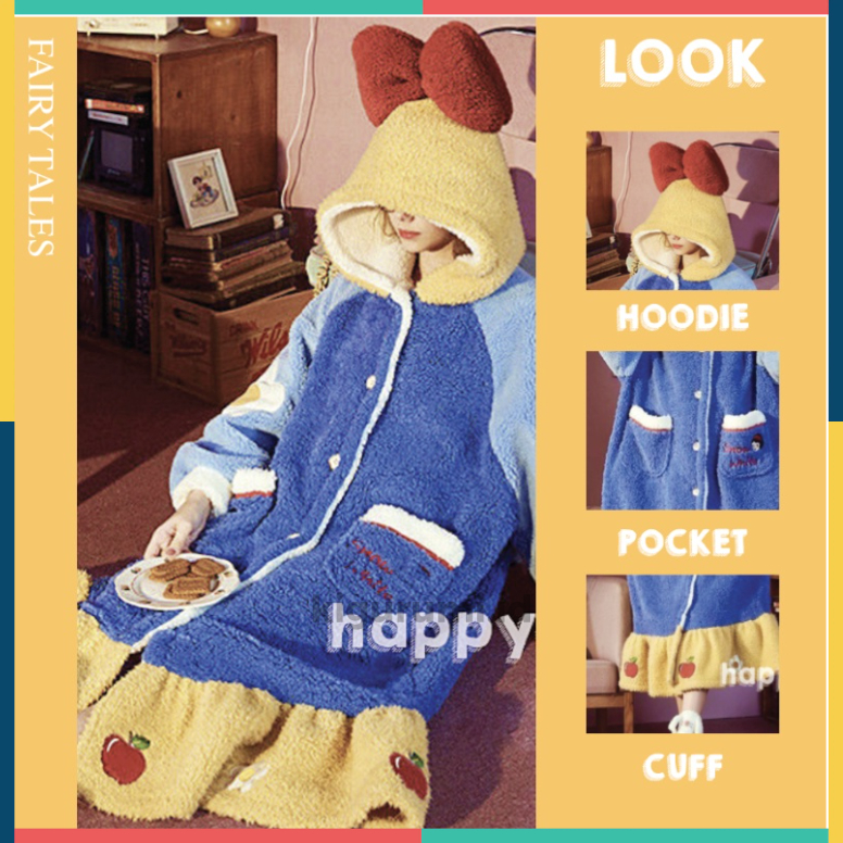 Jual SNOW WHITE KOSTUM ONESIE BAJU TIDUR DASTER PIYAMA KIGURUMI ...