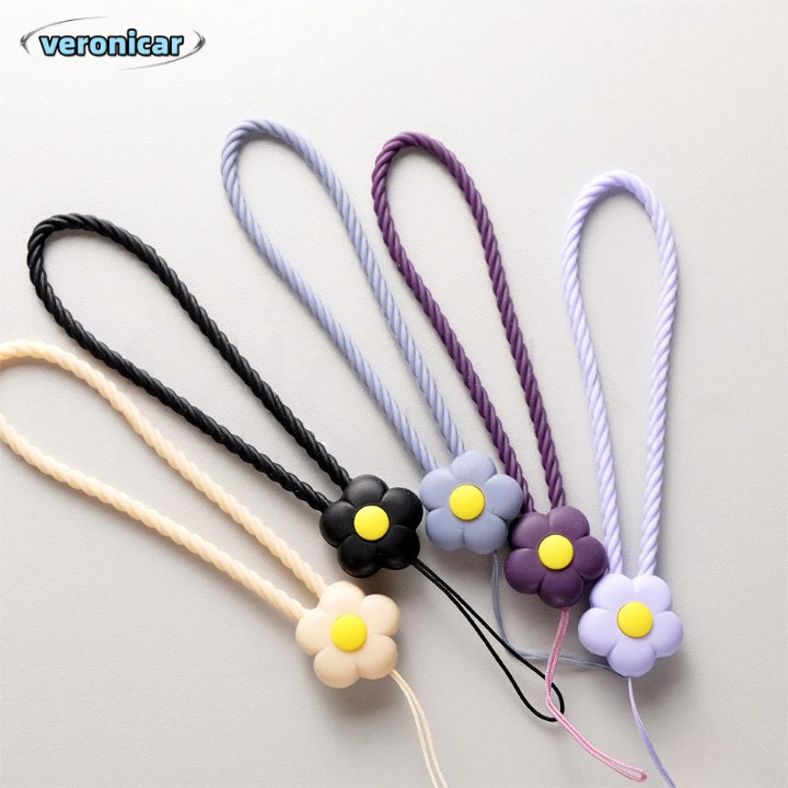 Jual Flower Silicone Strap String Tali Gantungan HP Lucu Phone Strap ...