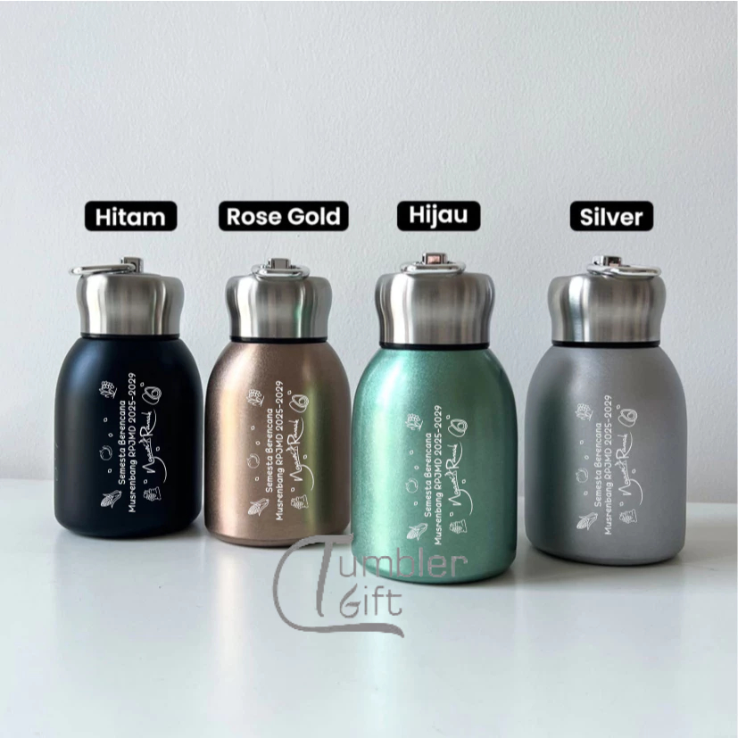 Jual Botol Minum/Tumbler Mini Custom Cetak Laser Grafir Tumbler 300ml ...