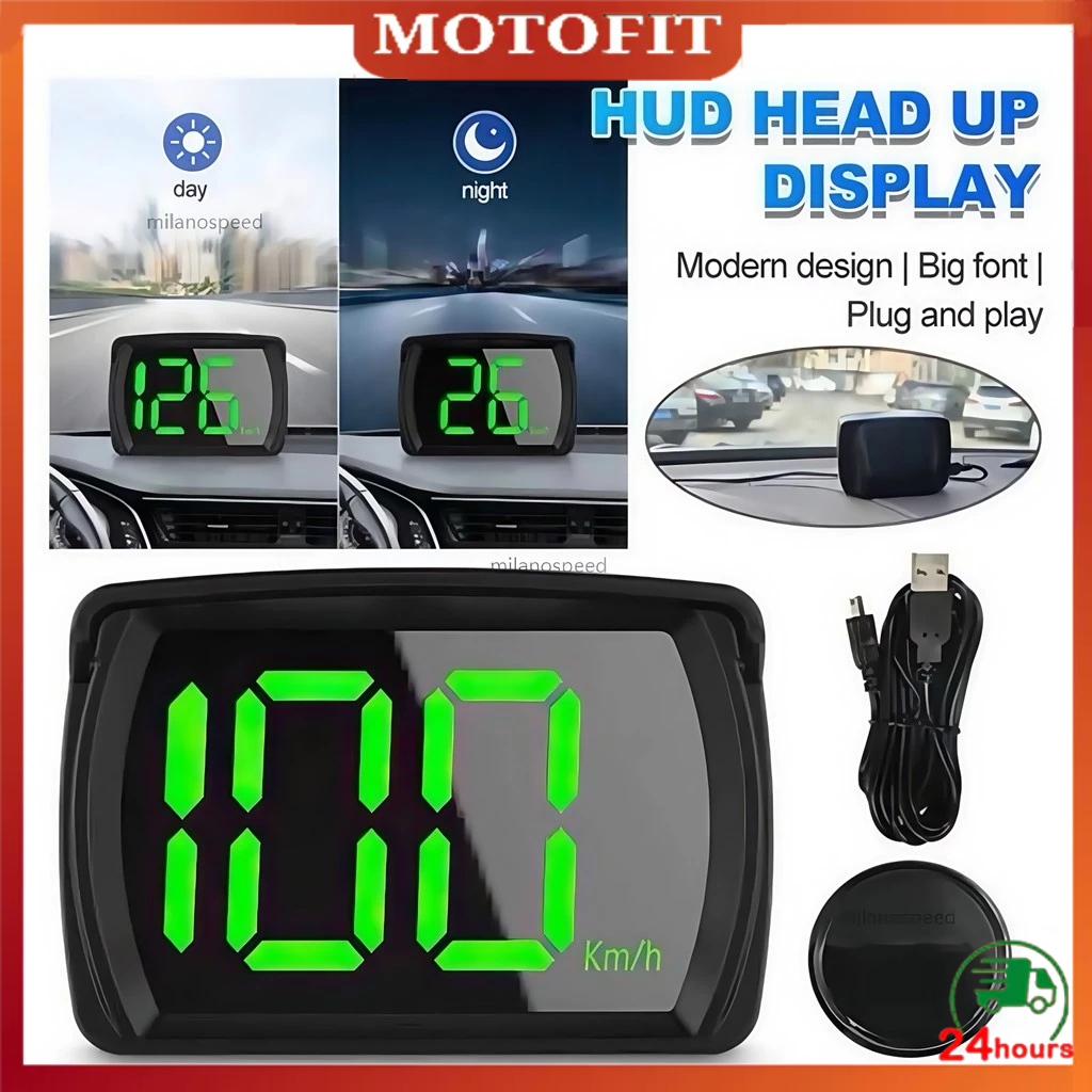 Jual Speedometer GPS Mobil Dengan Universal Tampilan HUD Headup KM/H ...