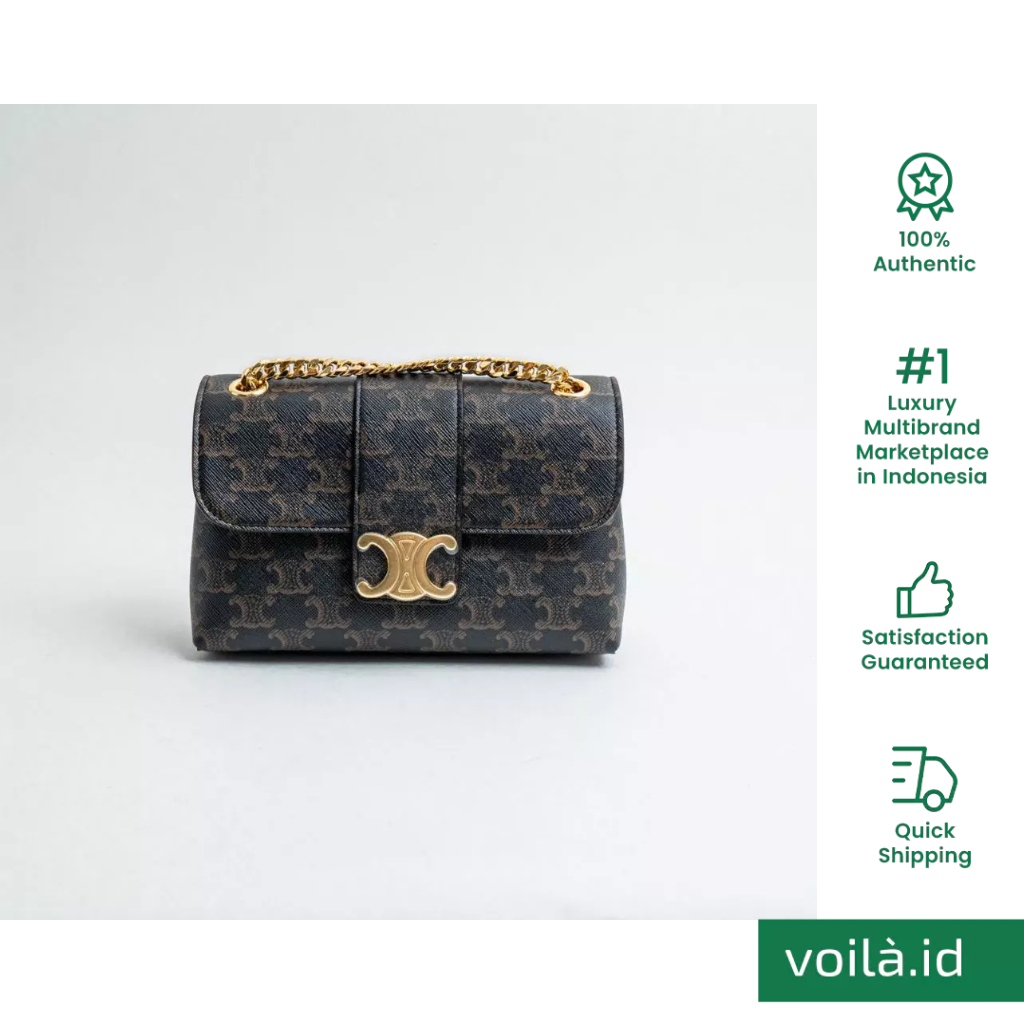 Jual Teen Victoire Bag Triomphe Canvas Tan | Shopee Indonesia