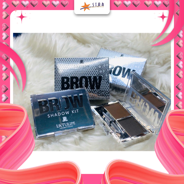 Jual * STAR * La Tulipe Brow Shadow Kit 6gr / Eyebrow Kit | Shopee ...