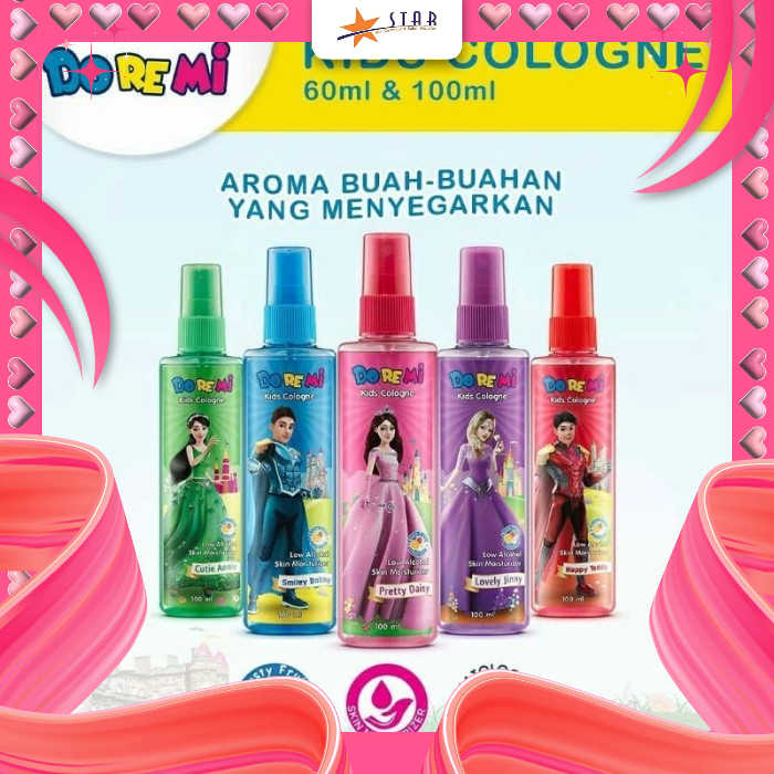 Jual * STAR * DOREMI COLOGNE PARFUM ANAK 100ML |60ML - PARFUM BABY ...