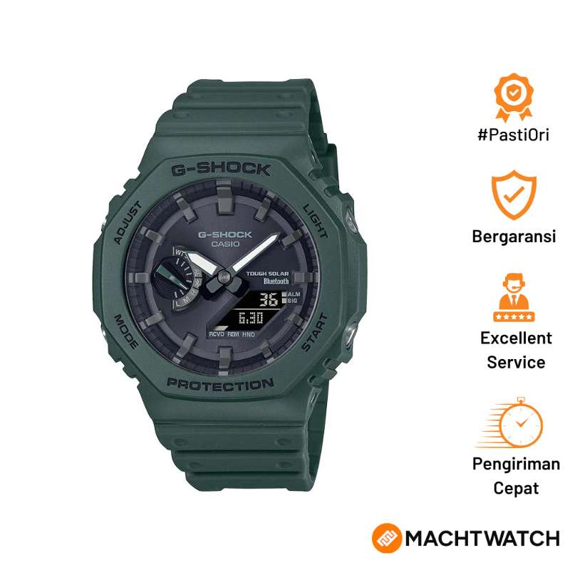 Jual [SPOOKY DEALS] Jam Tangan Pria Casio G-Shock GA-B2100-3ADR CasiOak ...