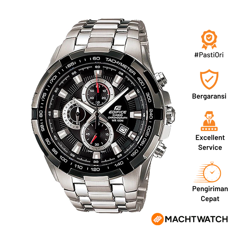 Jual Jam Tangan Pria Casio Edifice EF-539D-1AVUDF Chronograph Black ...