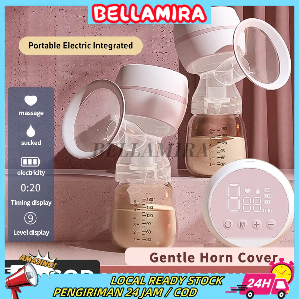 Jual Pompa ASI Elektrik Portable Tanpa Rasa Sakit Painless Rechargeable ...