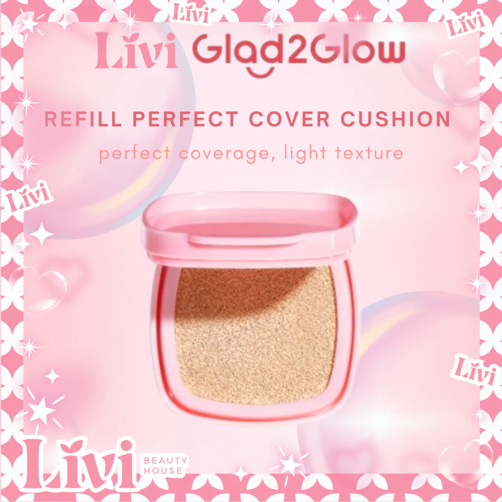 Jual LIVI - Glad2Glow (REFILL) Perfect Cover Cushion Foundation ...