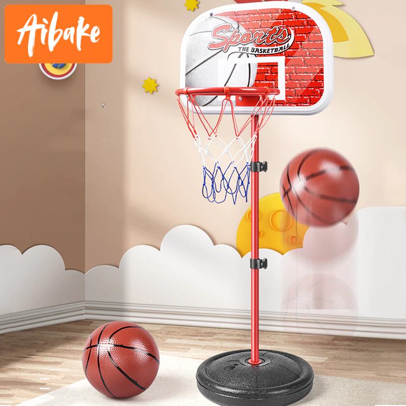 Jual Mainan Bola Basket Anak Tiang Ring Basket 145cm dengan Pompa ...