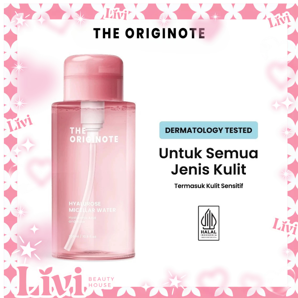Jual LIVI - The Originote Hyalurose Micellar Water 300ml | Shopee Indonesia