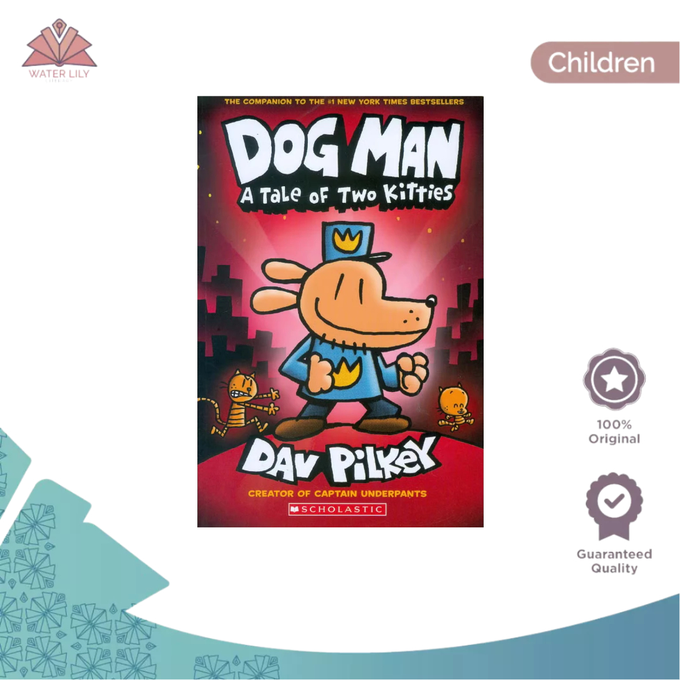 Jual DOG MAN #03: A TALE OF TWO KITTIES HC Hard Cover by Dav Pilkey ...