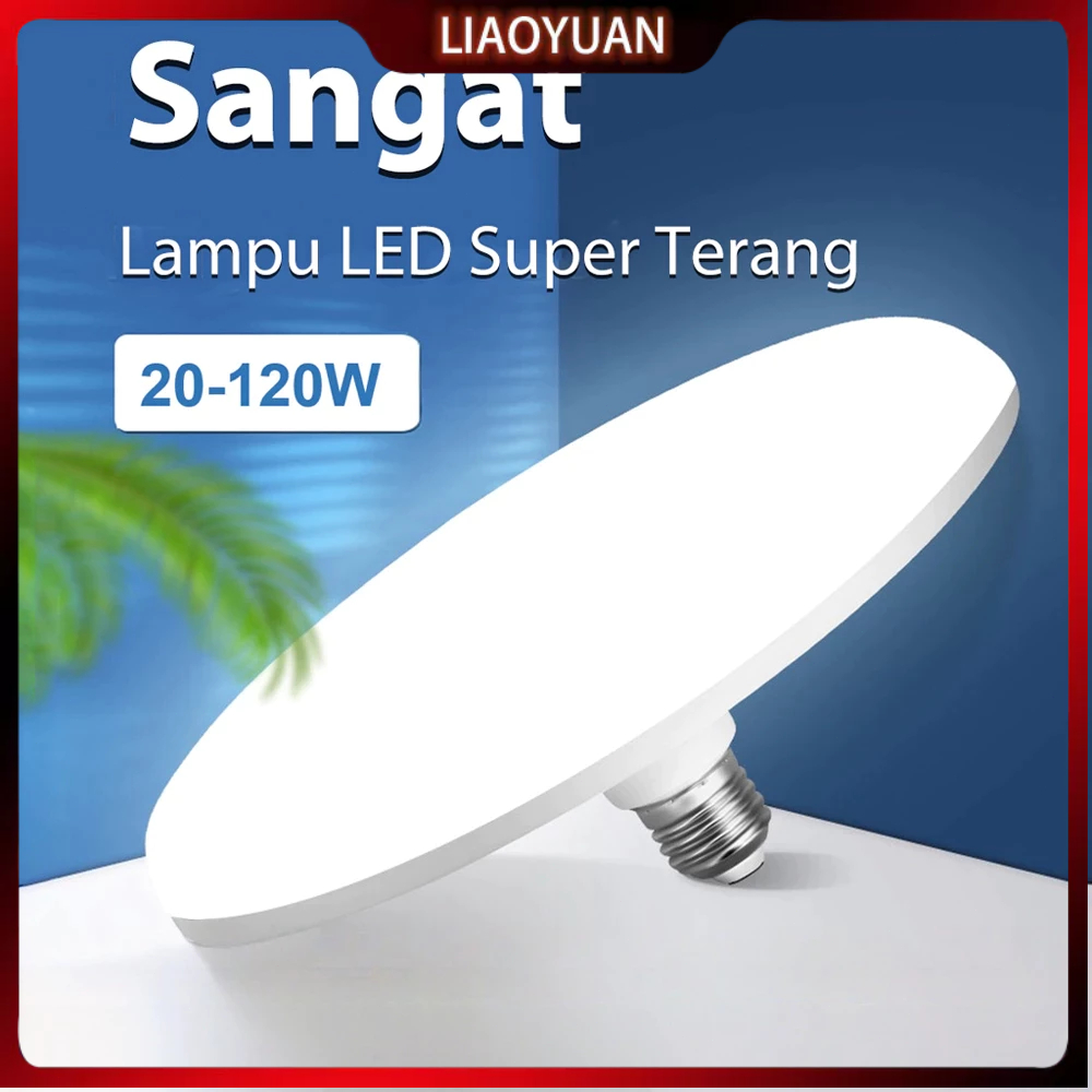 Jual 220V E27 Lampu LED Super Terang 20W 30W 40W 60W 100W UFO Lampu LED ...