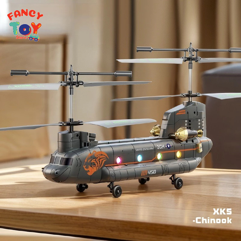 Jual Helikopter Chinook Remote Control dengan Lampu LED Keren 3.5 ...