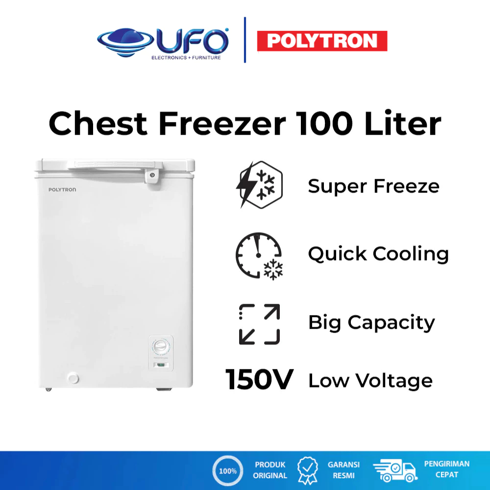 Jual Polytron Chest Freezer 110 Liter PCF118 | PCF 118 | Shopee Indonesia