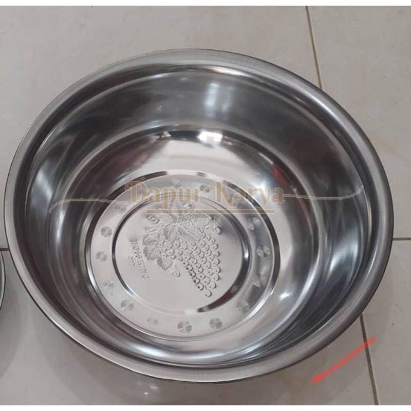 Jual Baskom Stainless Terlengkap & Harga Terbaru Juni 2026 | Shopee ...