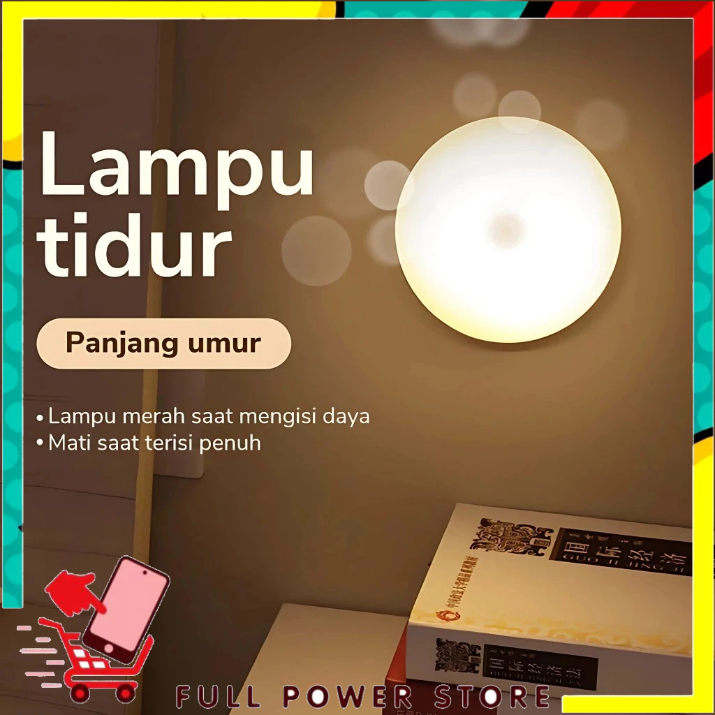 Jual FPS Lampu Emergency Magnetic Motion LED Lampu Tidur LED Tombol ...