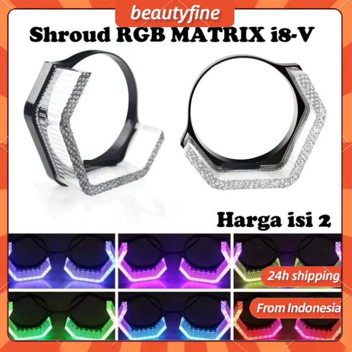 Jual Shroud 5D Crystal Hexagonal glory crystal akrilik rgb matrix ios ...