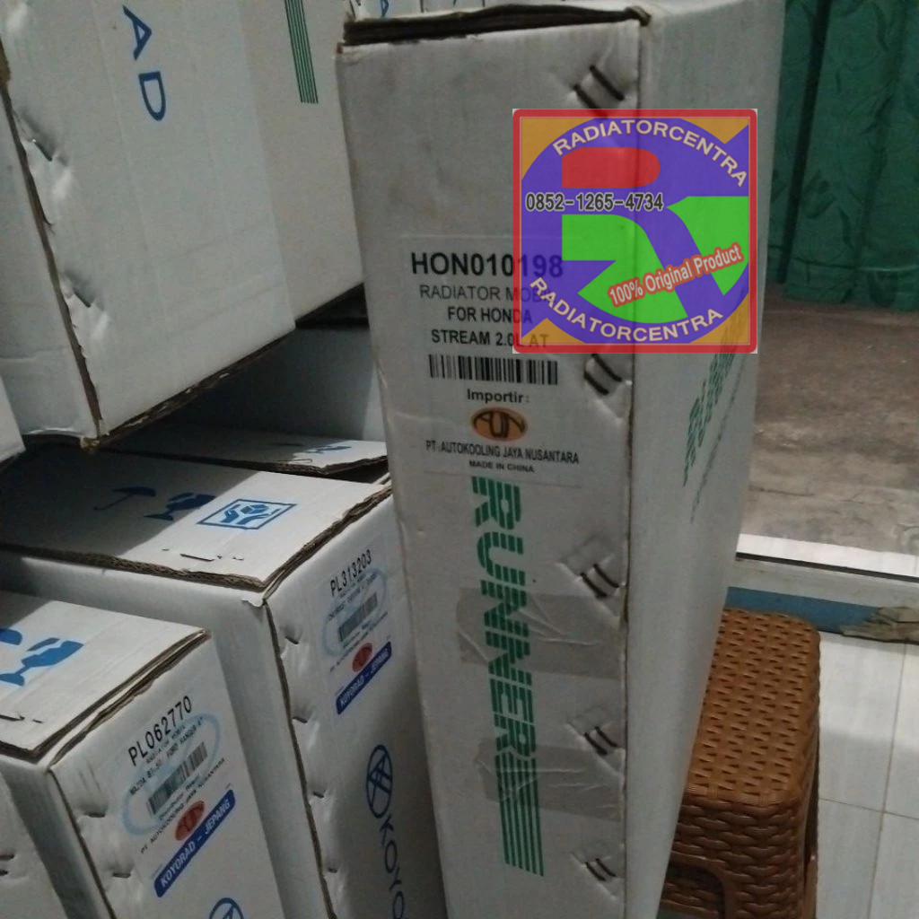 Jual Radiator Mobil Honda Stream 2000cc Automatic Transmisi (AT ...