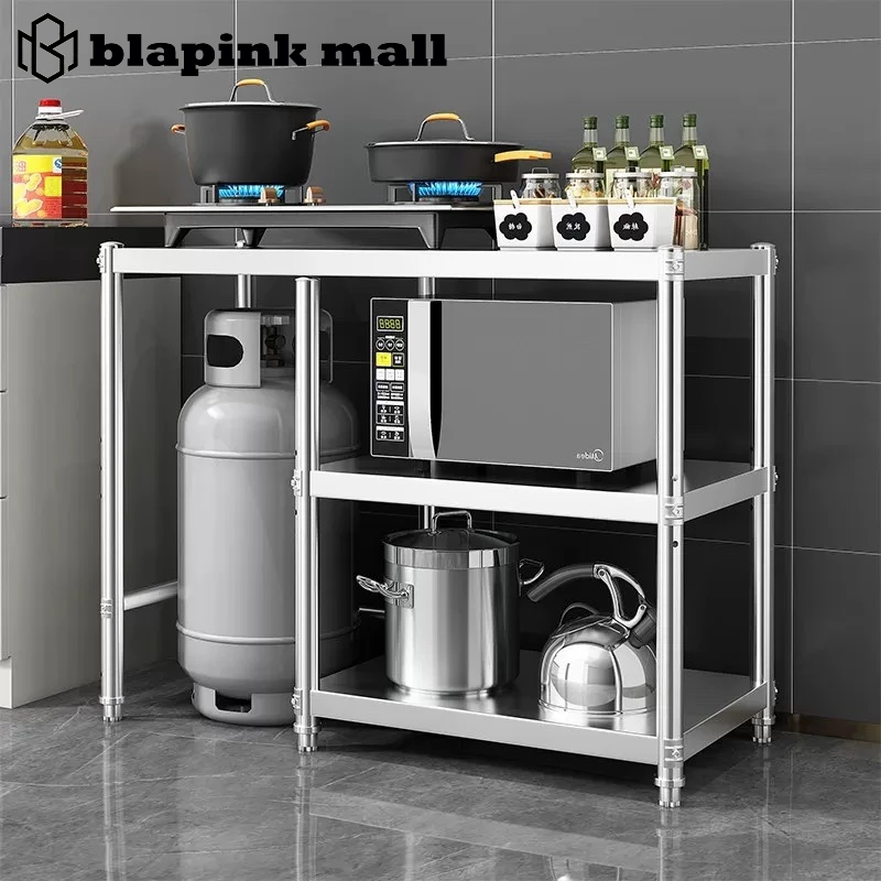 Jual Meja Kompor Stainless Steel Meja kompor 2 tungku Rak dapur ...