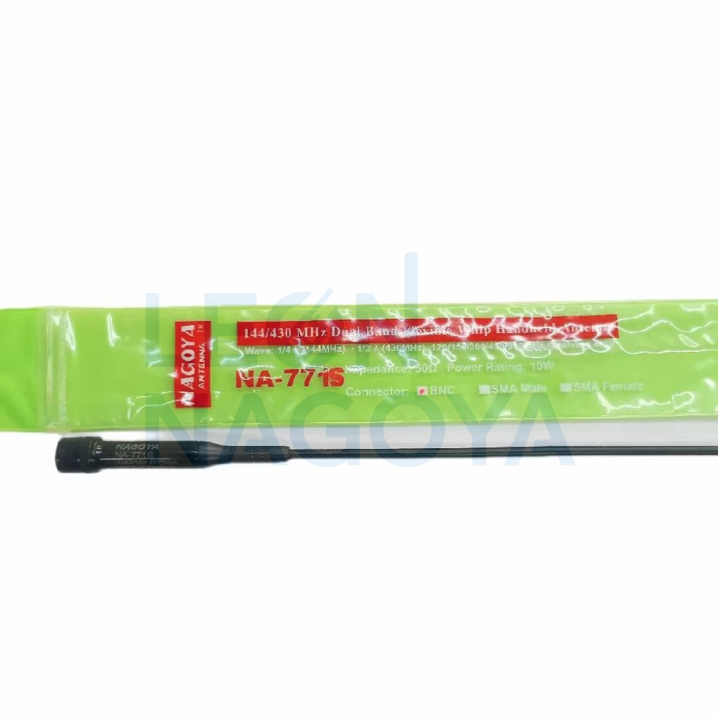 Jual (BNC & Motorola) Antena HT NA-771S Dual Band UHF/VHF Flexible 144 ...