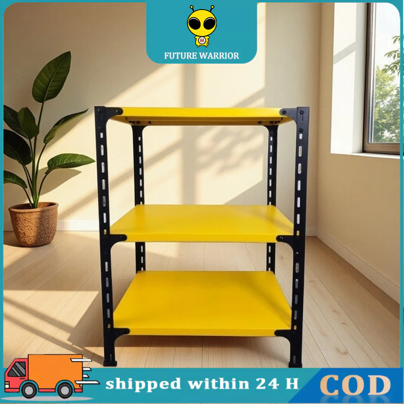 Jual 【100% besi】Rak penyimpanan rak stainless steel baru, rak rumah ...