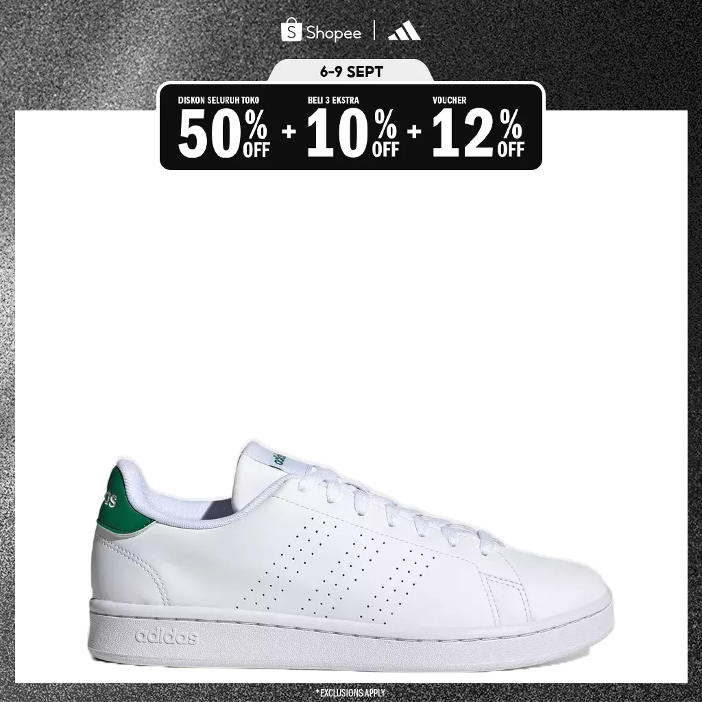 Jual adidas Lifestyle Advantage Shoes Men White GZ5300 | Shopee Indonesia