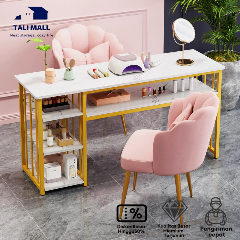 Jual Meja Kuku Nail Art Meja Nail Art 80~120CM Meja Kerja Multifungsi ...