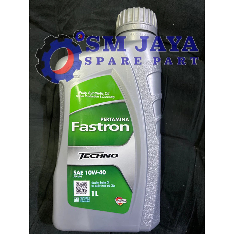 Jual OLI FASTRON TECHNO SAE 10W-40 1 liter | Shopee Indonesia