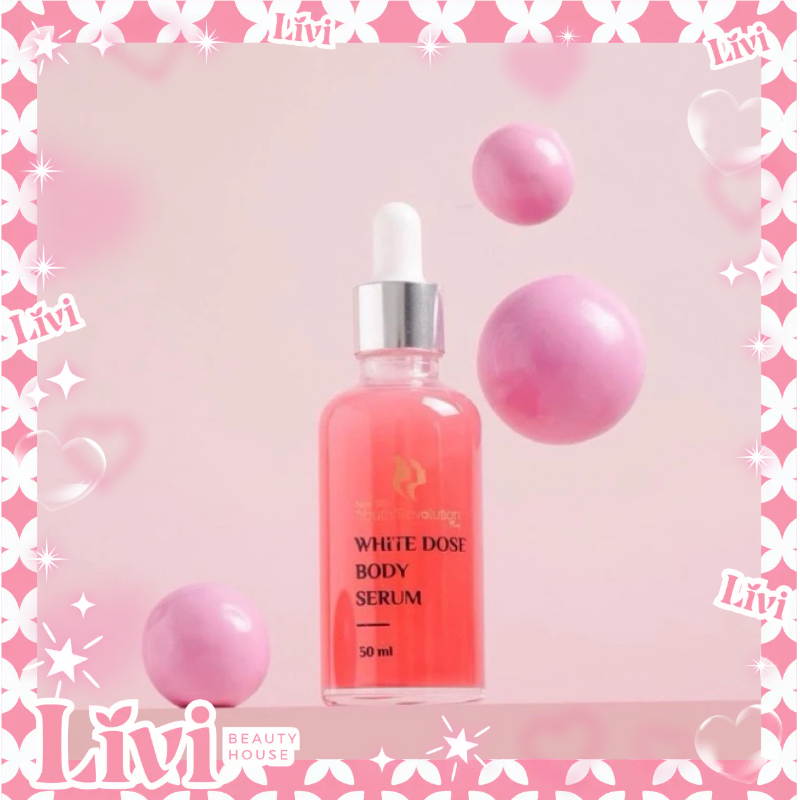 Jual LIVI - HOUSE OF BEAUTY New Skin Youth White Dose BODY SERUM 50ml ...