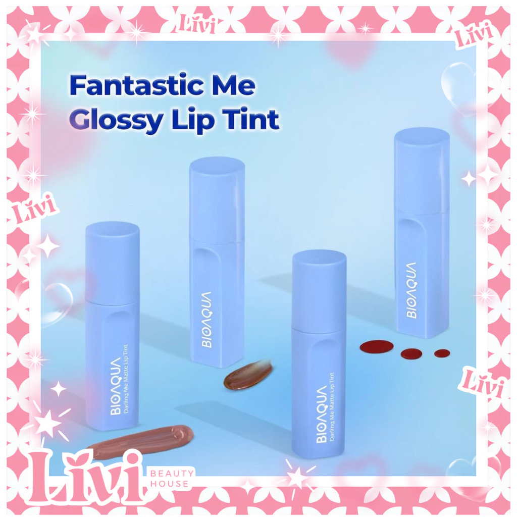 Jual LIVI - BIOAQUA Fantastic Me Glossy Lip Tint | Shopee Indonesia