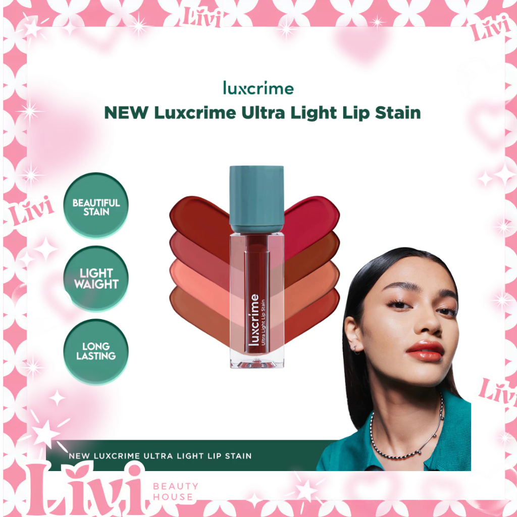 Jual LIVI - Luxcrime Ultra Light Lip Stain - Liptint Waterproof Anti ...
