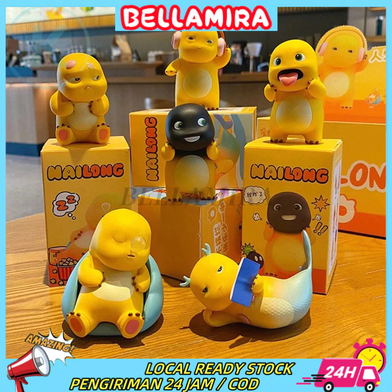 Jual Blind Box Nailong / Figure Nailong Boneka / Dekorasi Nailong Dino ...