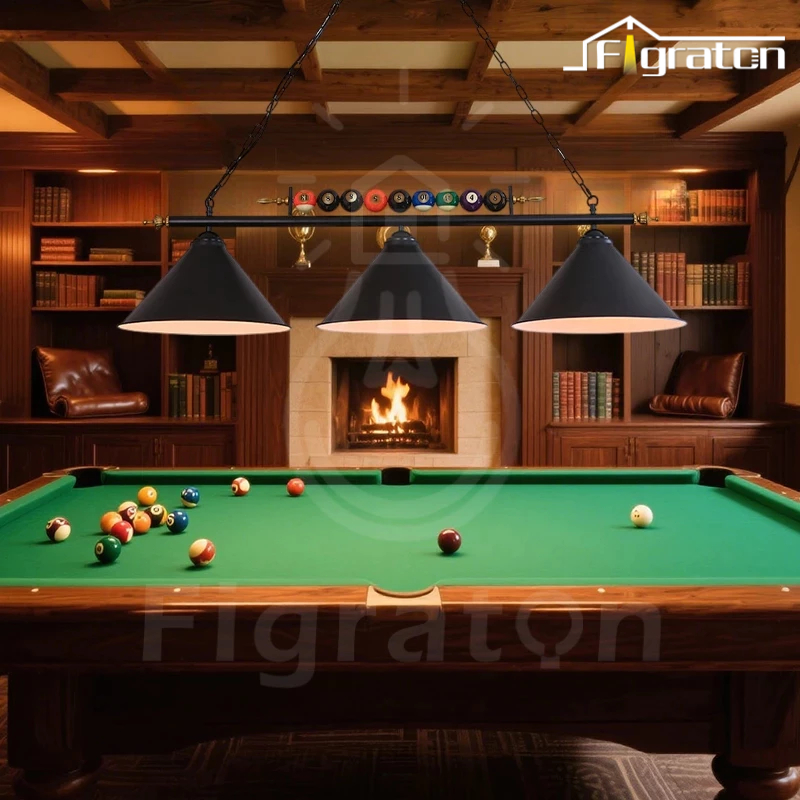 Jual Lampu Gantung Industrial untuk Billiard & Cafe - Lampu Loft Retro ...