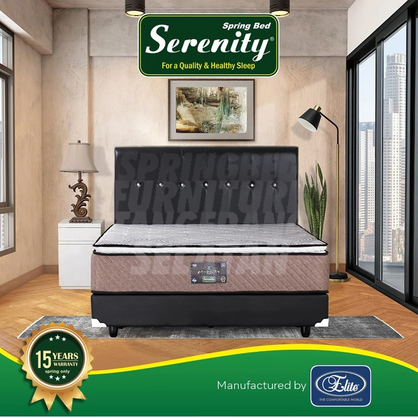 Jual Serenity Eternity Springbed | Kasur Spring bed Elite Serenity ...