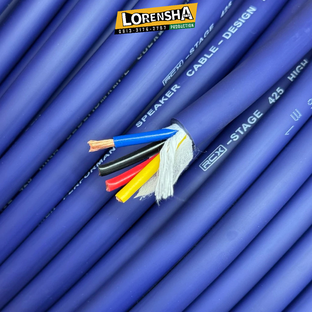 Jual Kabel Speaker RCX AUDIO 4 X 2.5 mm / Kabel Speaker RCX STAGE425 ...